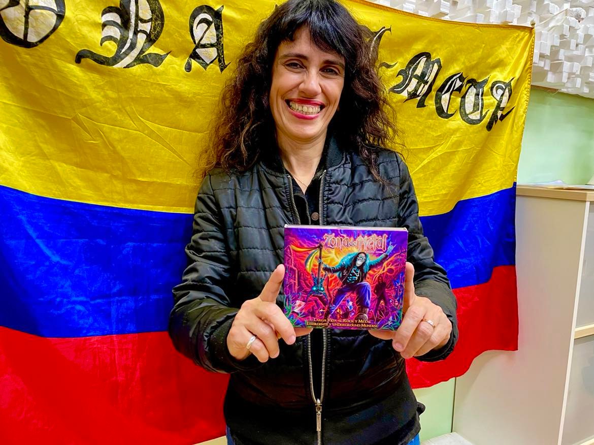 Zona del Metal: hoy con : la talentosa artista argentina silvia gers ...